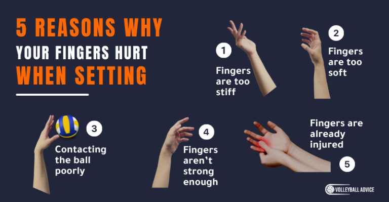 How To Set A Volleyball Without Hurting Your Fingers: 5 Tips ...