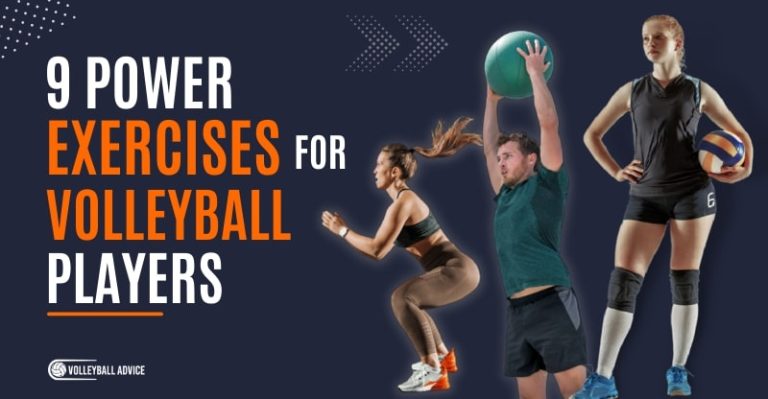 9 Power Exercises For Volleyball Players (Sample Program) | Volleyball ...